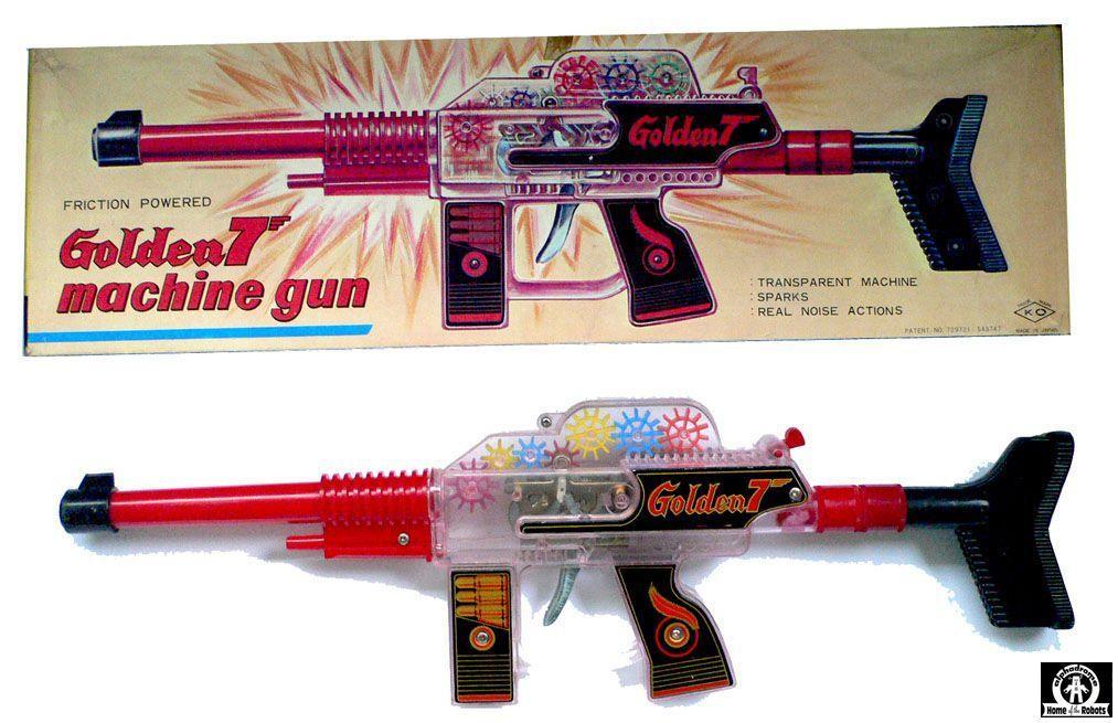 GOLDEN 7 MACHINE GUN - YOSHIYA - JAPAN - Toy Database - Alphadrome ...