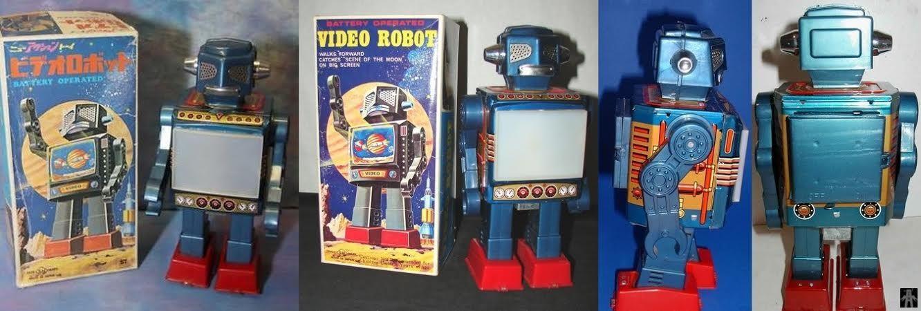 VIDEO ROBOT, BLUE TYPE 2 - HORIKAWA - JAPAN - Toy Database - Alphadrome ...