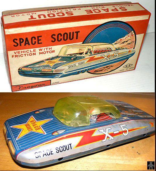 SPACE SCOUT X-5 - SUZUKI AND EDWARDS - JAPAN - Toy Database ...