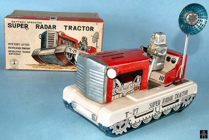 SUPER RADAR TRACTOR T-27 - ICHIKO - JAPAN - Toy Database - Alphadrome ...