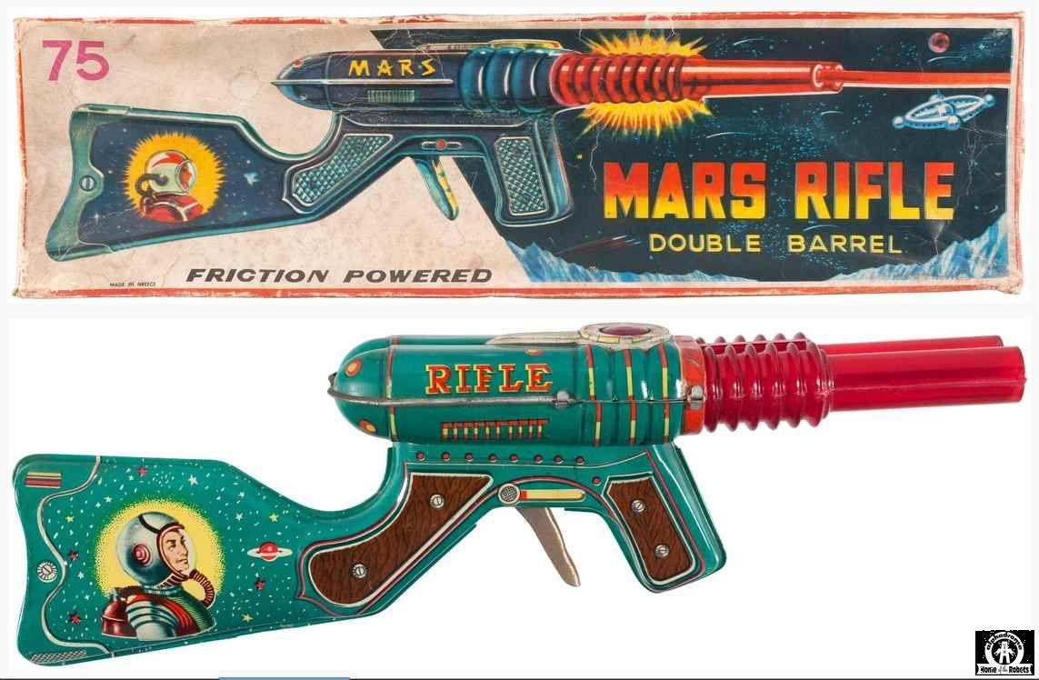 MARS RIFLE DOUBLE BARREL 75 - MAKER? - GREECE - Toy Database ...