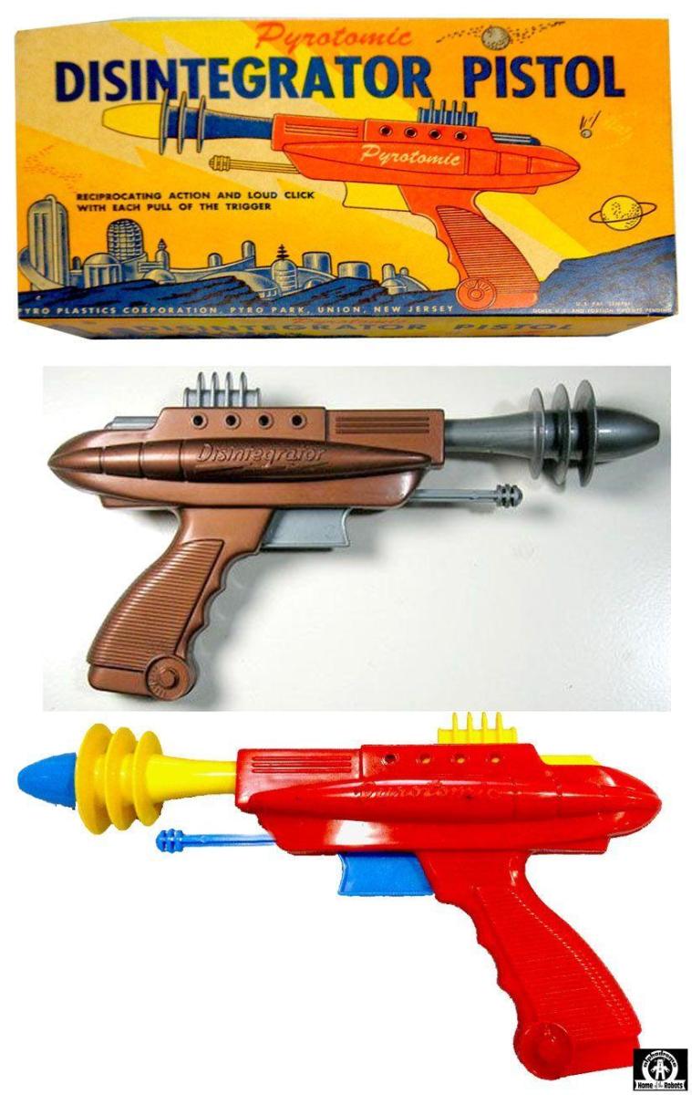 PYROTOMIC DISINTEGRATOR PISTOL - PYRO - USA - Toy Database - Alphadrome ...