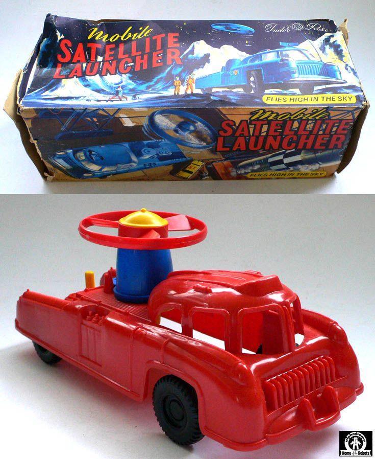 MOBILE SATELLITE LAUNCHER - TUDOR ROSE - ENGLAND - Toy Database ...