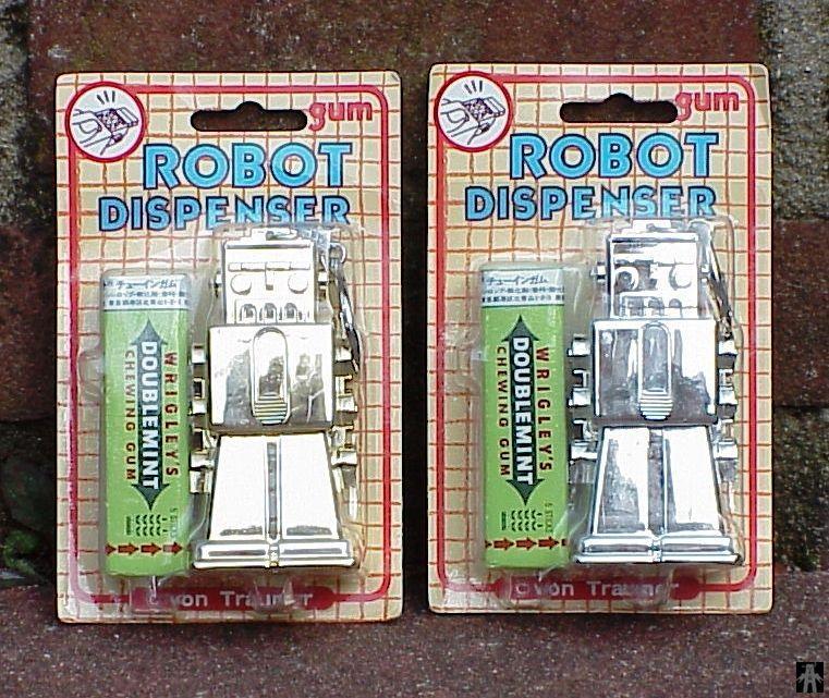 ROBOT DISPENSER - WRIGLEY'S GUM - Toy Database - Alphadrome | Home of ...