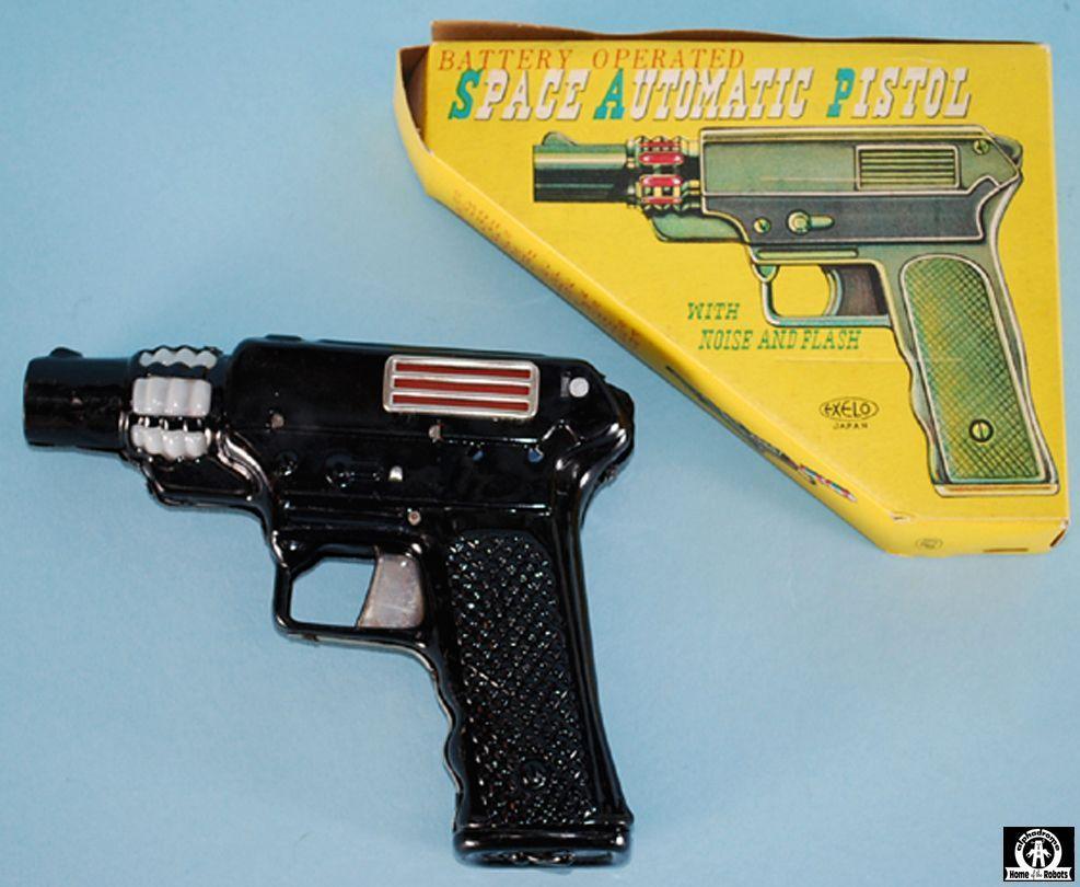 SPACE AUTOMATIC PISTOL - EXELO - JAPAN - Toy Database - Alphadrome ...