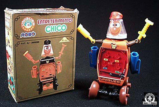 CHICO ROBOT - UNIQUER - BRAZIL - Toy Database - Alphadrome | Home of ...