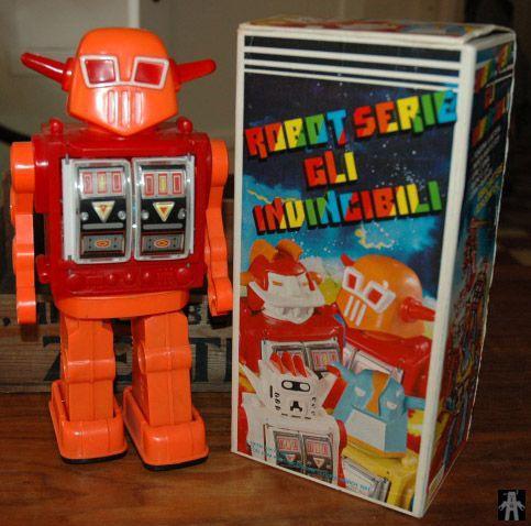ROBOT SERIE GLI INVINCIBILI - HK STAR - HONG KONG - Toy Database ...