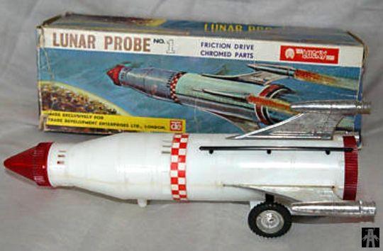 LUNAR PROBE No 1 - LUCKY TOYS - HONG KONG - Toy Database - Alphadrome ...