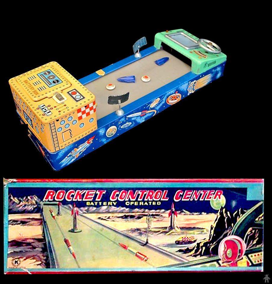 ROCKET CONTROL CENTER -SANKEI (FOR AHI) - JAPAN - Toy Database ...