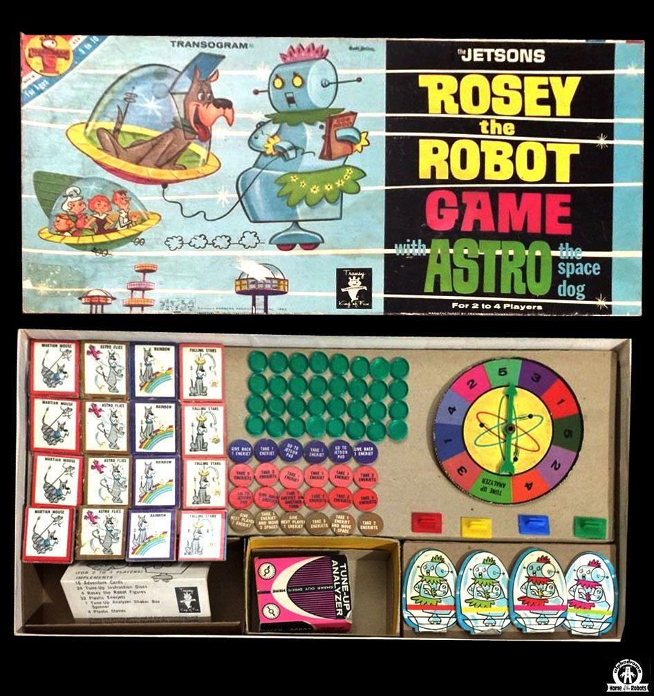 ROSEY THE ROBOT GAME - TRANSOGRAM - USA - Toy Database - Alphadrome ...