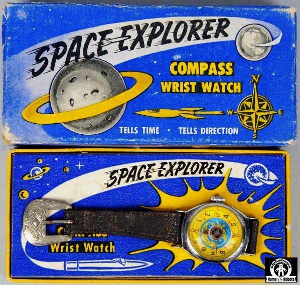 SPACE EXPLORER WRISTWATCH COMPASS - Toy Database - Alphadrome | Home of ...