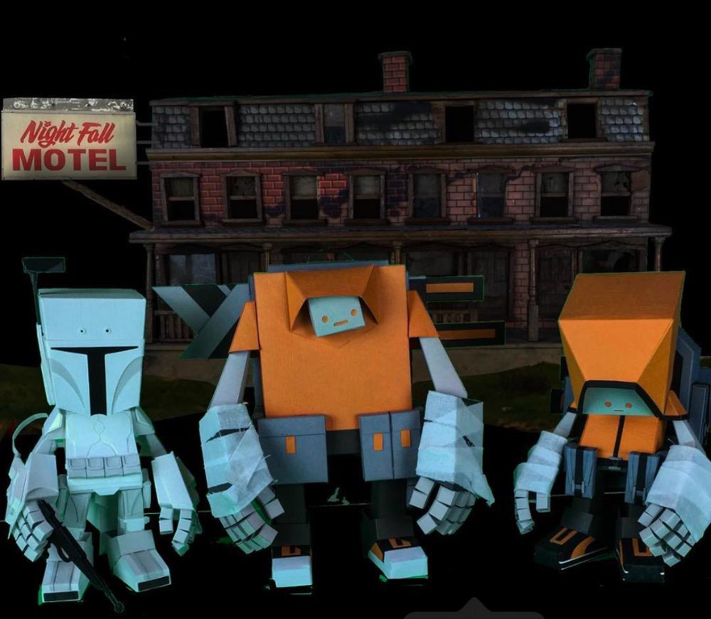 My favorite bots from ITP Studios, Edmonton Alberta CA - PAPER CRAFT ...