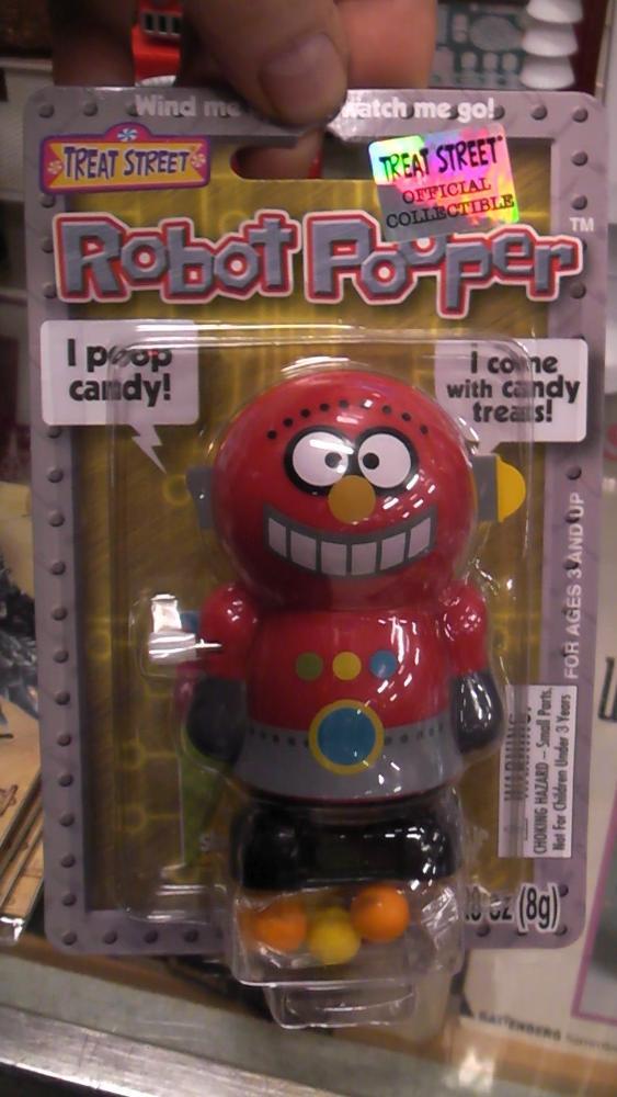 Need help searching for bizarre lost jelly bean pooping toy robot ...