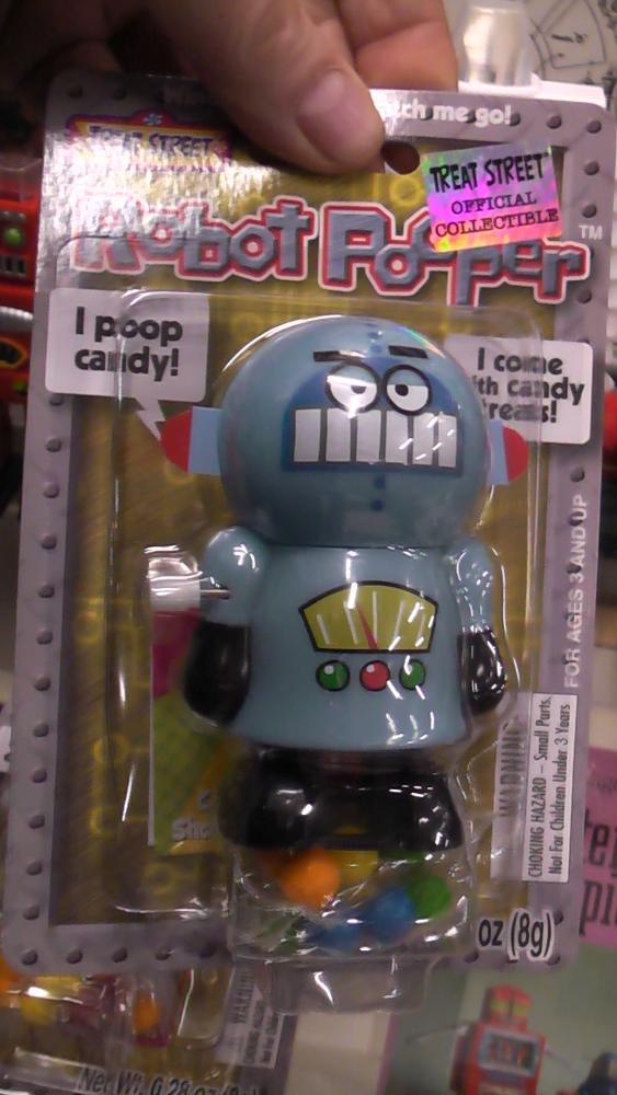 Need help searching for bizarre lost jelly bean pooping toy robot ...