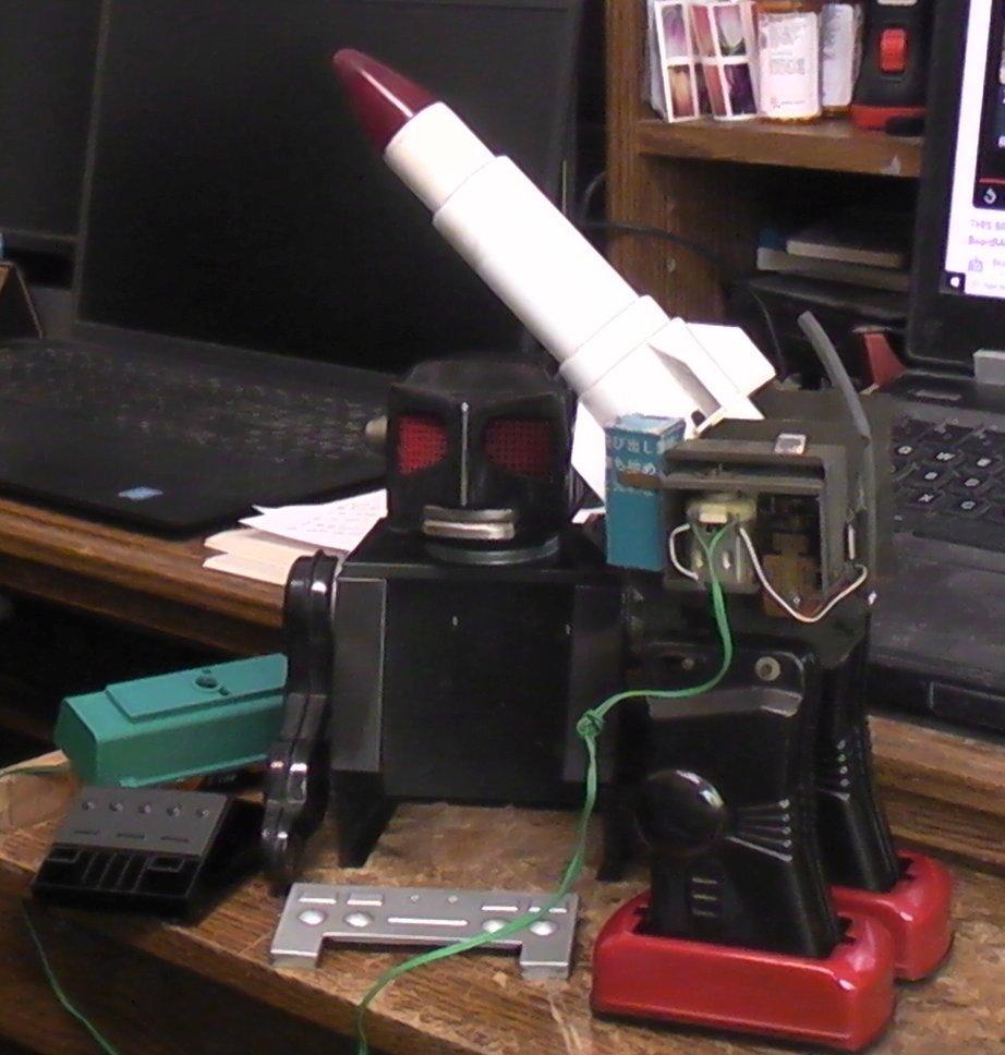 Demo of Missile robot prototype repaired. - ROBOT TALK - Alphadrome ...