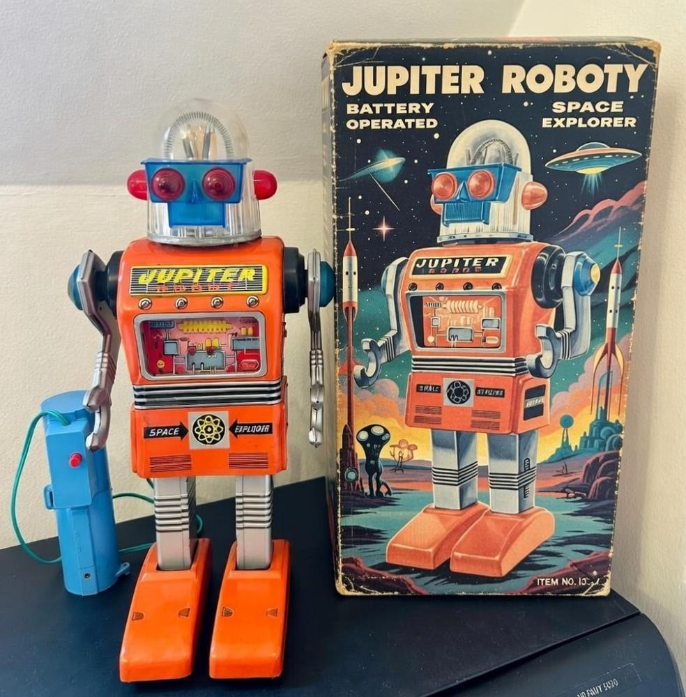 RARE Graphic Jupiter Roboty Box discovered !? - ROBOT TALK - Alphadrome ...