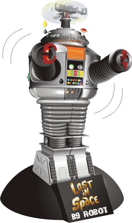 B9 Wacky Wobbler - ROBOT & SPACE ART - Alphadrome | Home of the Robots ...