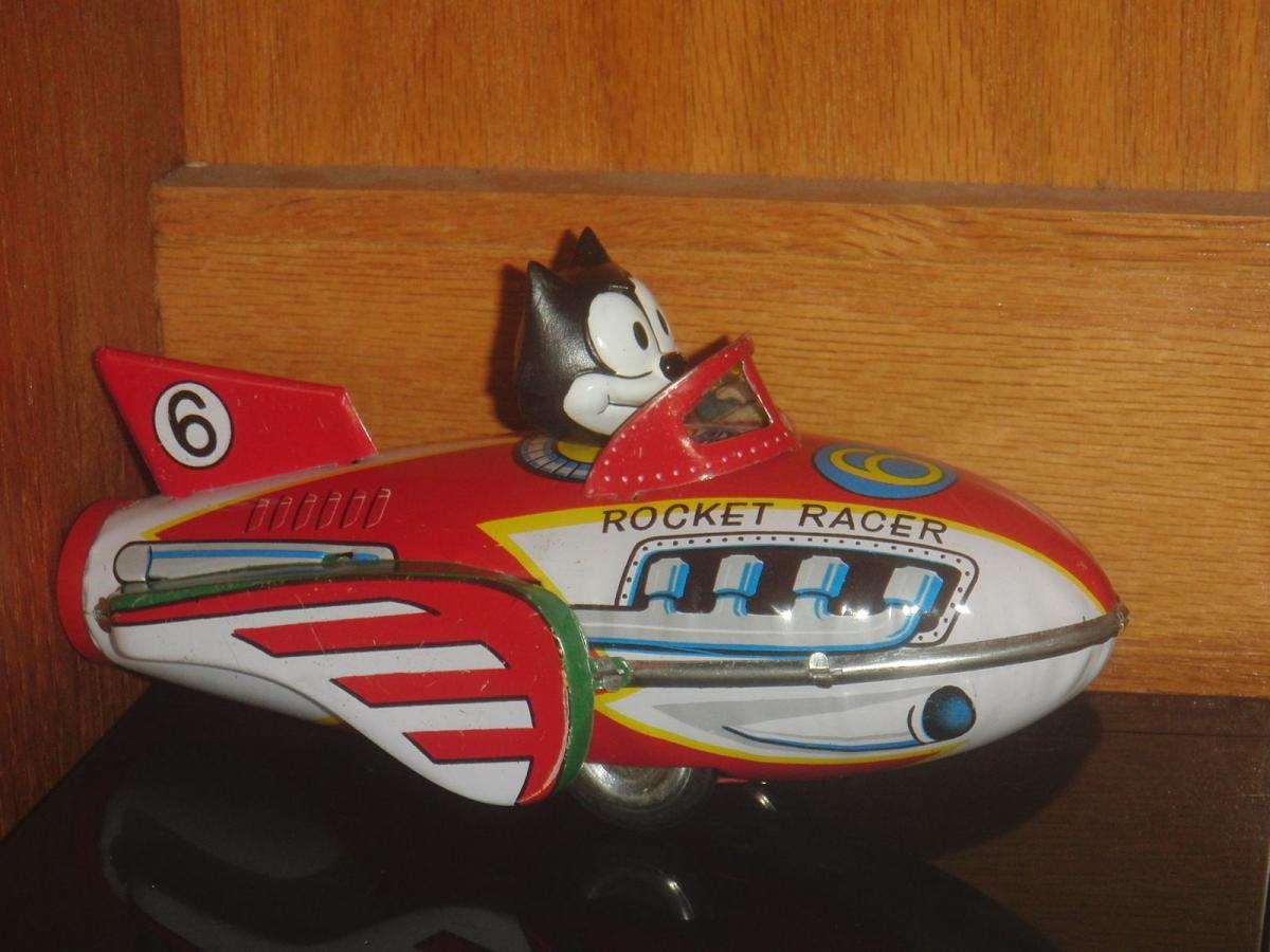 Felix The Cat Rocket - CUSTOM BUILD ROBOTS AND SPACE TOYS - Alphadrome ...