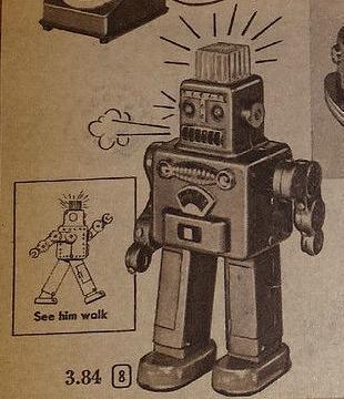 1960 - Smoking Spaceman by Linemar - ROBOT & SPACE TOY TIMELINE ...