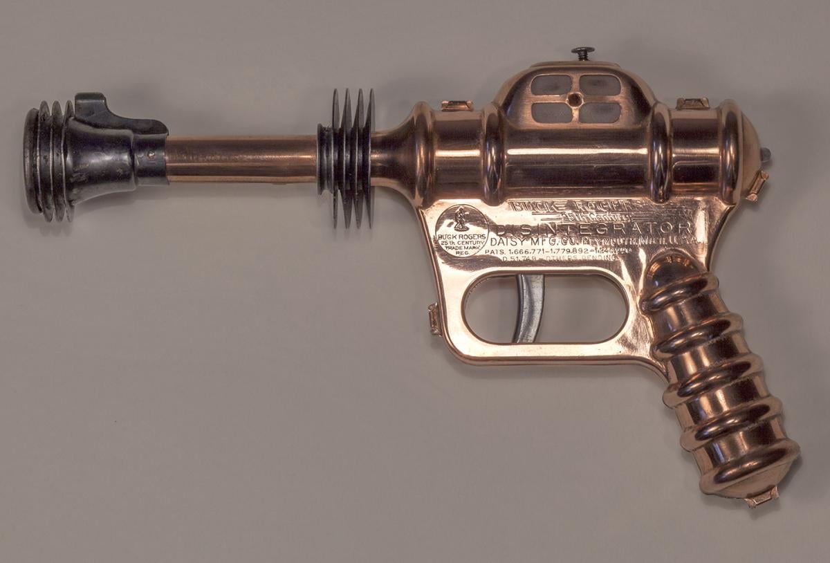 Buck Rogers Atomic Pistol - SPACE GUNS - Alphadrome | Home of the ...