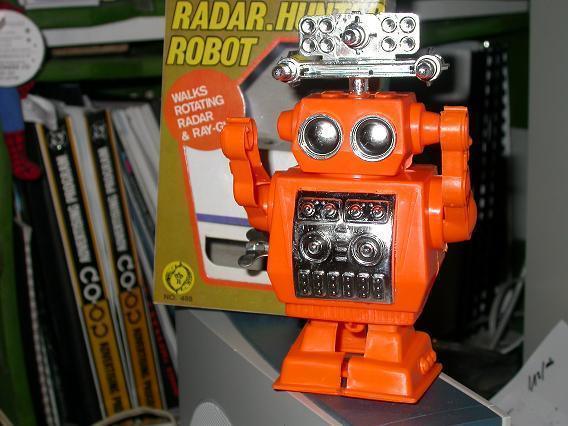 One Million Versions Of Radar Hunter Robot - ROBOT TALK - Alphadrome ...