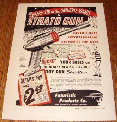 1952 - Strato Gun By Futuristic Products Co. (revised) - ROBOT & SPACE ...