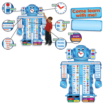 Giant Learn Robot Bulletin Board - NEW TO THE MARKET ROBOTS ...
