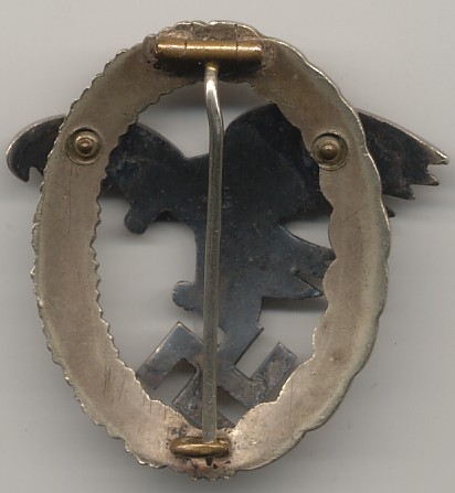 Observer badge - Wehrmacht Medals, Decorations & Awards - Gentleman's ...