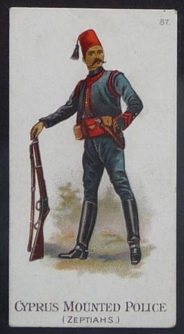 Cyprus Mounted Police - Great Britain: British & Colonial Police ...