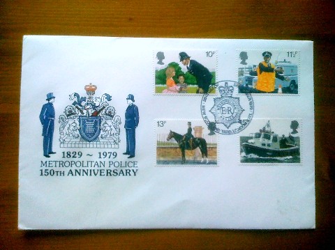 MET. POLICE 150th. COMM. PLATES - RARE - Great Britain: British ...