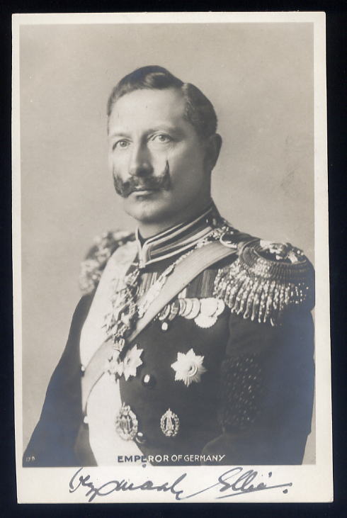 Kaiser Wilhelm II Postcard Signature question - Germany: Imperial: Rick ...
