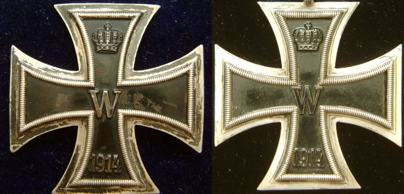 The Silver mark for iron crosses - Germany: All Eras: The Iron Cross ...