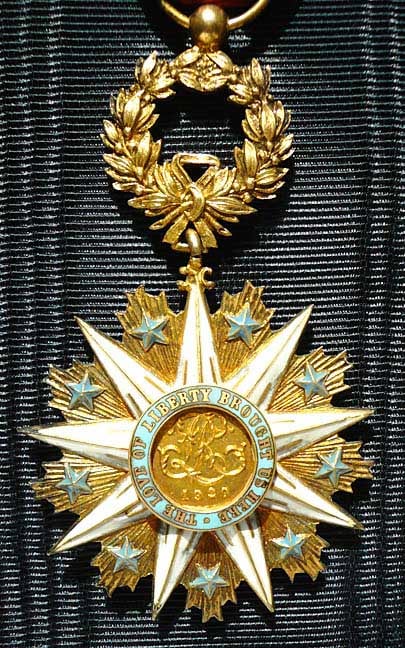 Liberia, order of the Star of Africa - Africa - Gentleman's Military ...