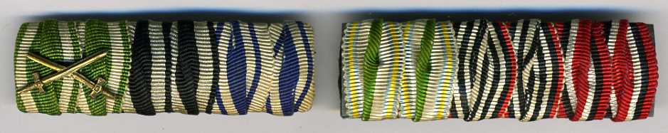 Types of German Ribbon Bars 1914-18 - Germany: Imperial: The Orders ...