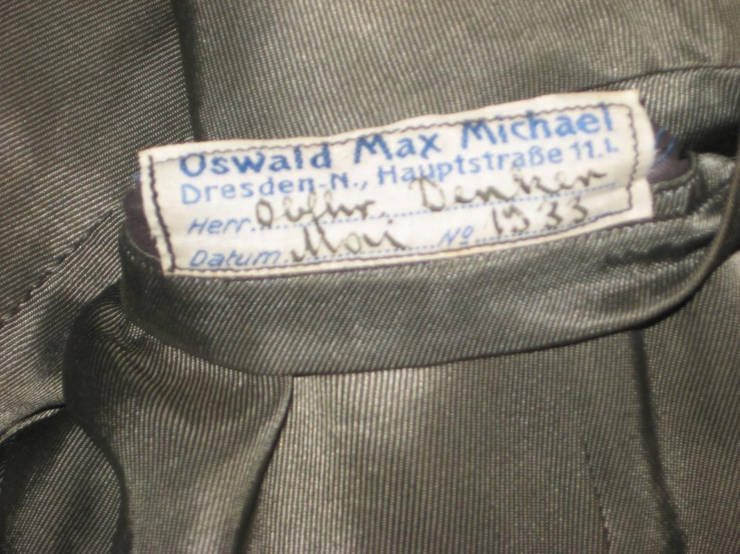 Weimar Republic officer tunic 1933, transition to Third Reich ...