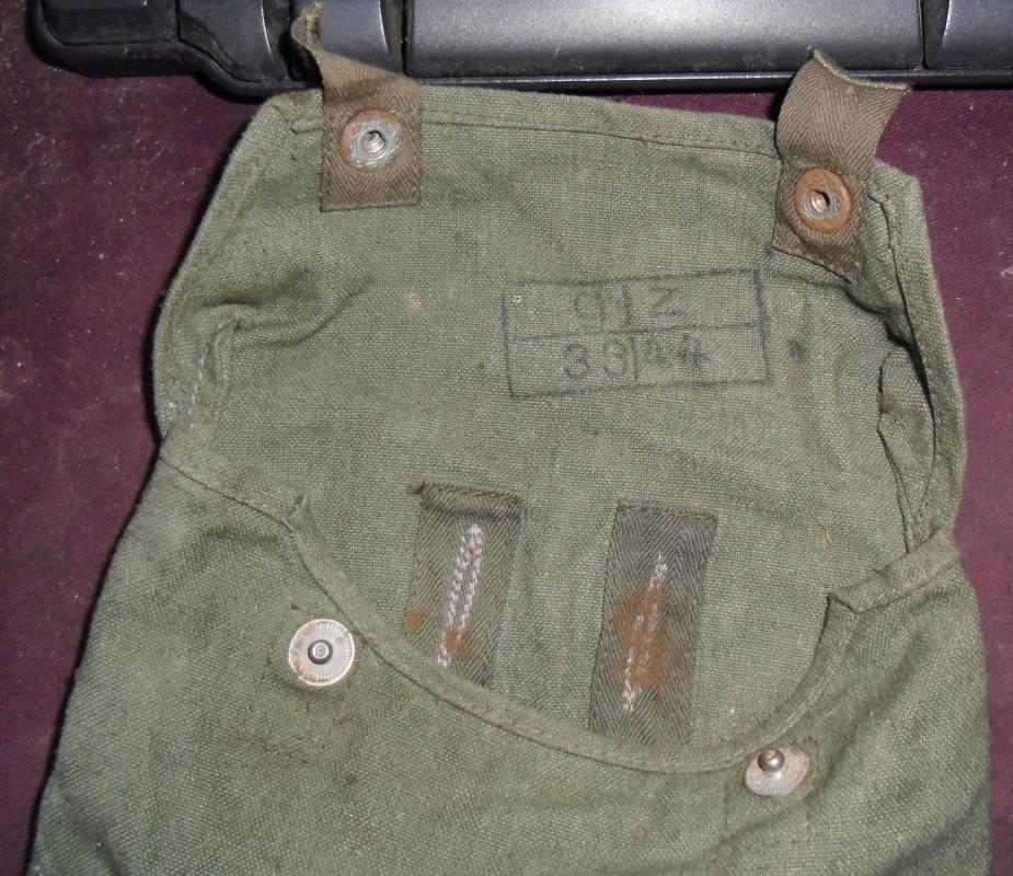 Gas Cape Bag marked 'gjz 44' - Germany: Third Reich: Uniforms, Headwear ...