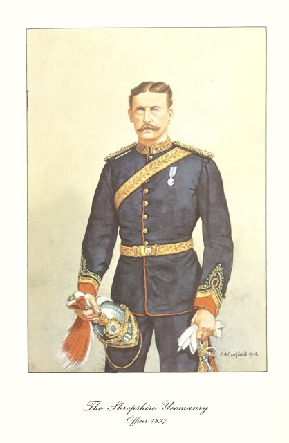 Cuff and Collar design of British Yeomanry - Great Britain: Militaria ...
