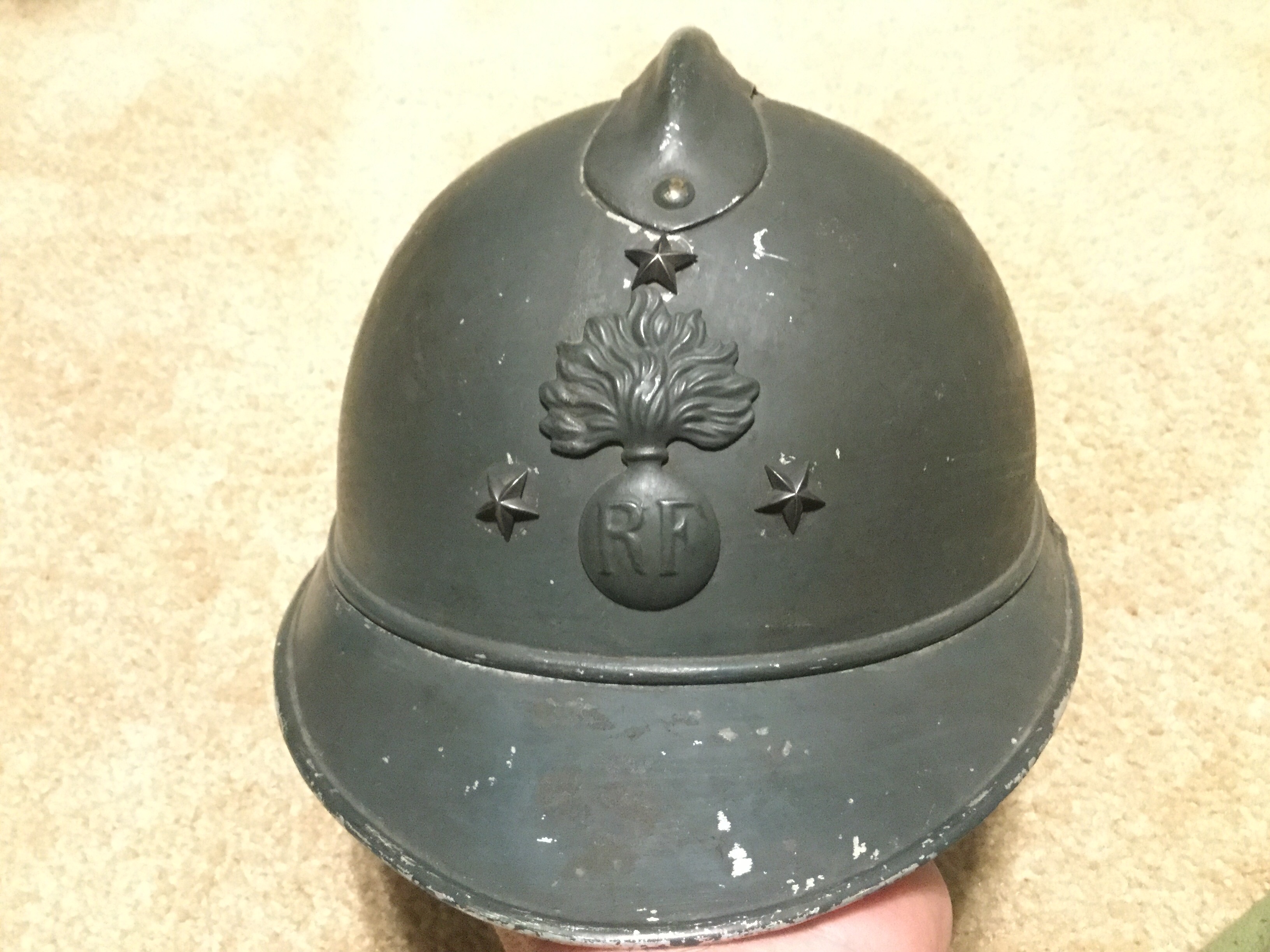 French Adrian Helmet - France - Gentleman's Military Interest Club
