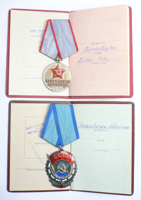 Soviet Labor Order and Medal Group - USSR: Soviet Orders, Medals ...