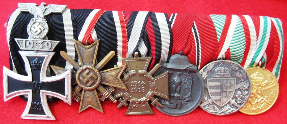 Clean medal bar - Wehrmacht Medals, Decorations & Awards - Gentleman's ...