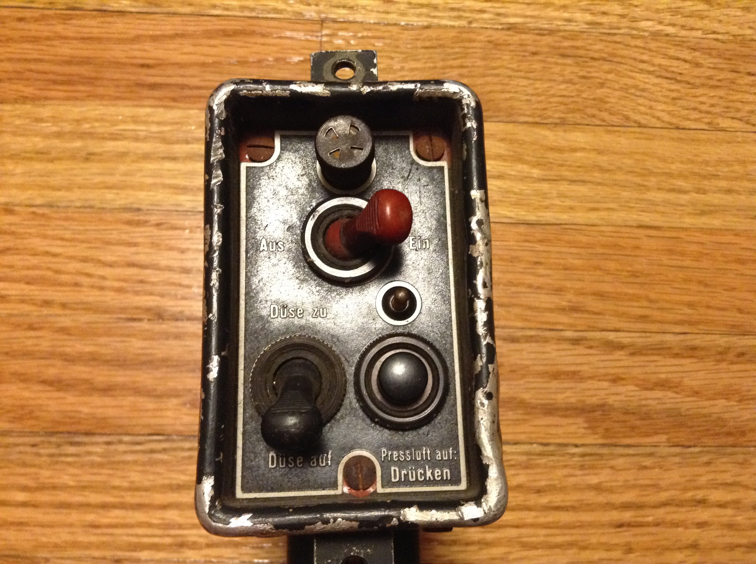 WWII German Aircraft Switch Box - Germany: Third Reich: Uniforms ...
