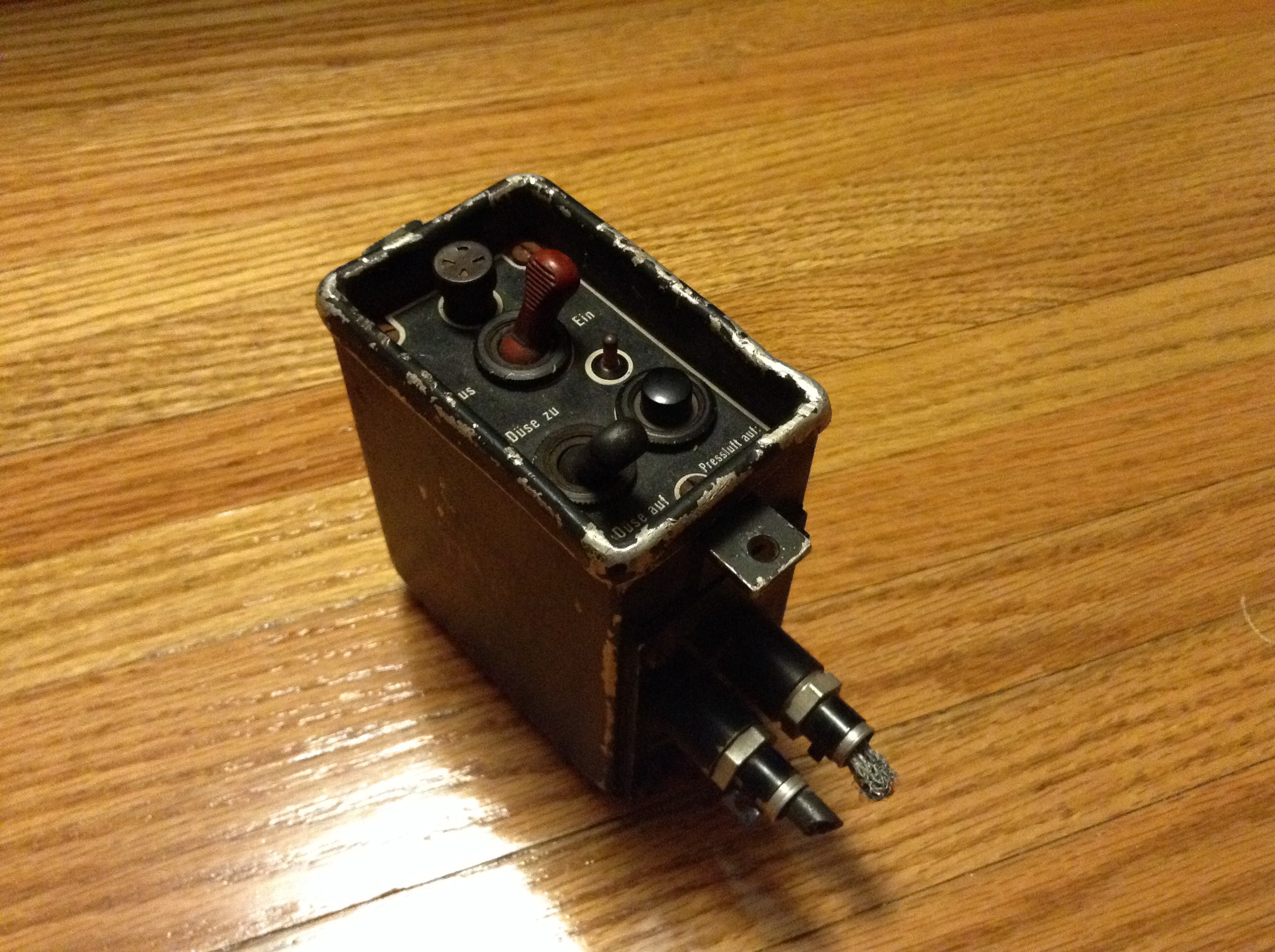 WWII German Aircraft Switch Box - Germany: Third Reich: Uniforms ...