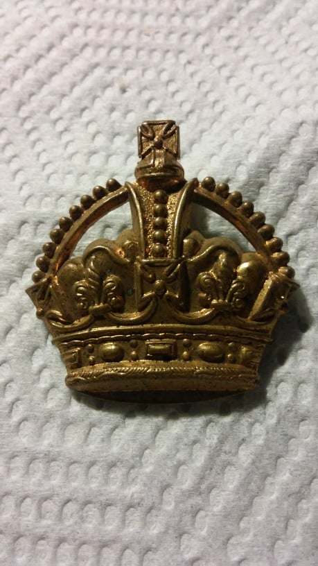 Kings crown emblem...large - Great Britain: Militaria: Badges, Uniforms ...