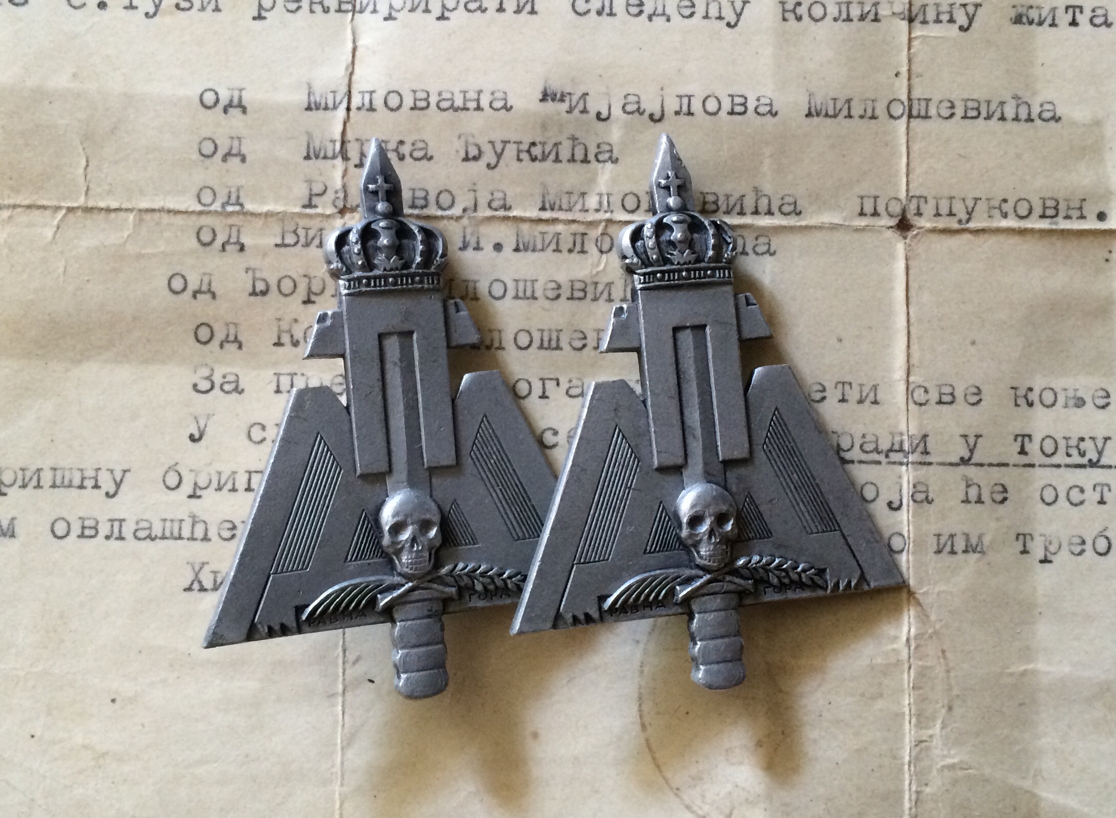 Serbia - Original Chetnik items - Page 13 - Southern European & Balkan ...