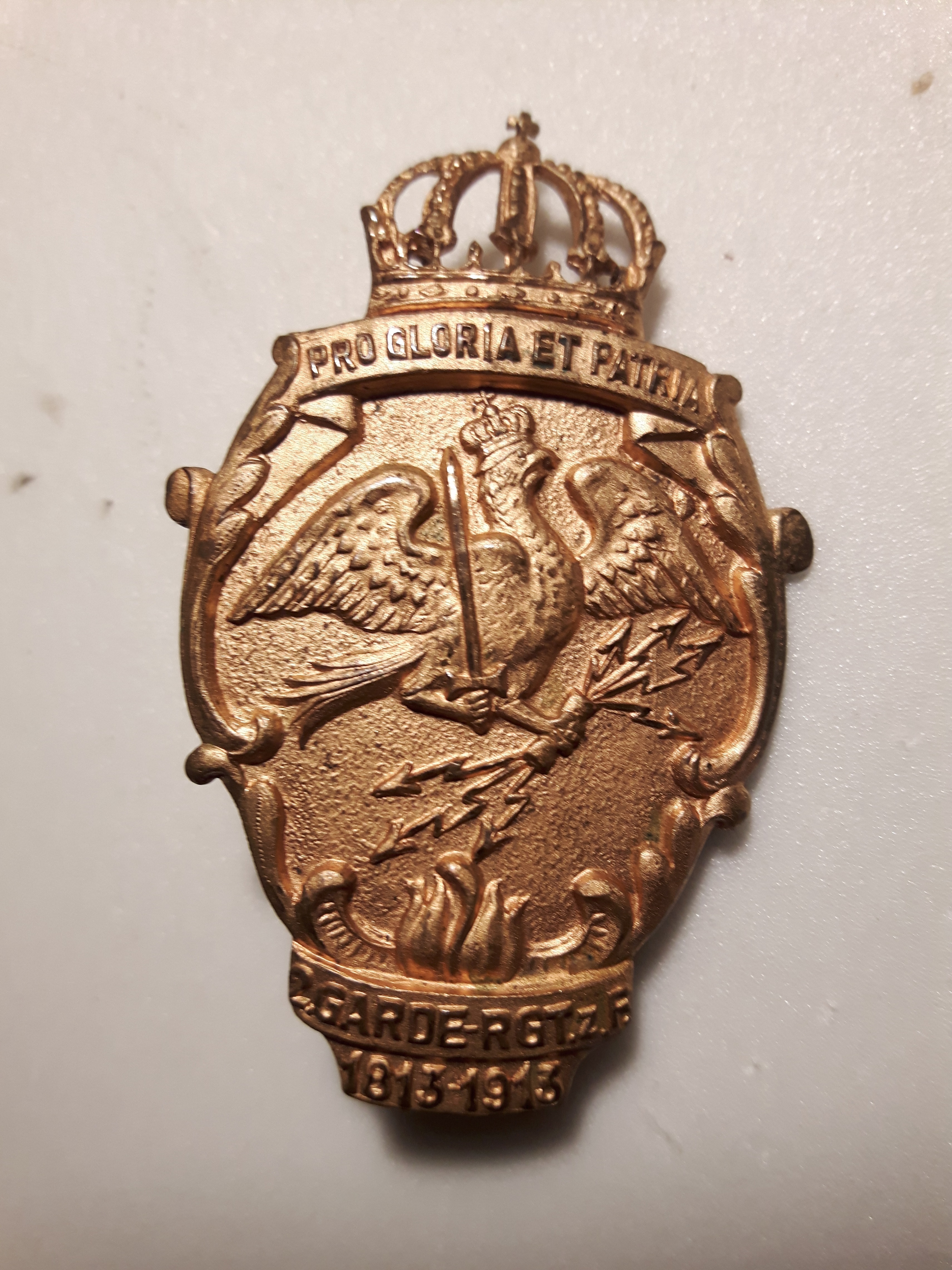 Garde Regimental Badge - Germany: Imperial: The Orders, Decorations and ...