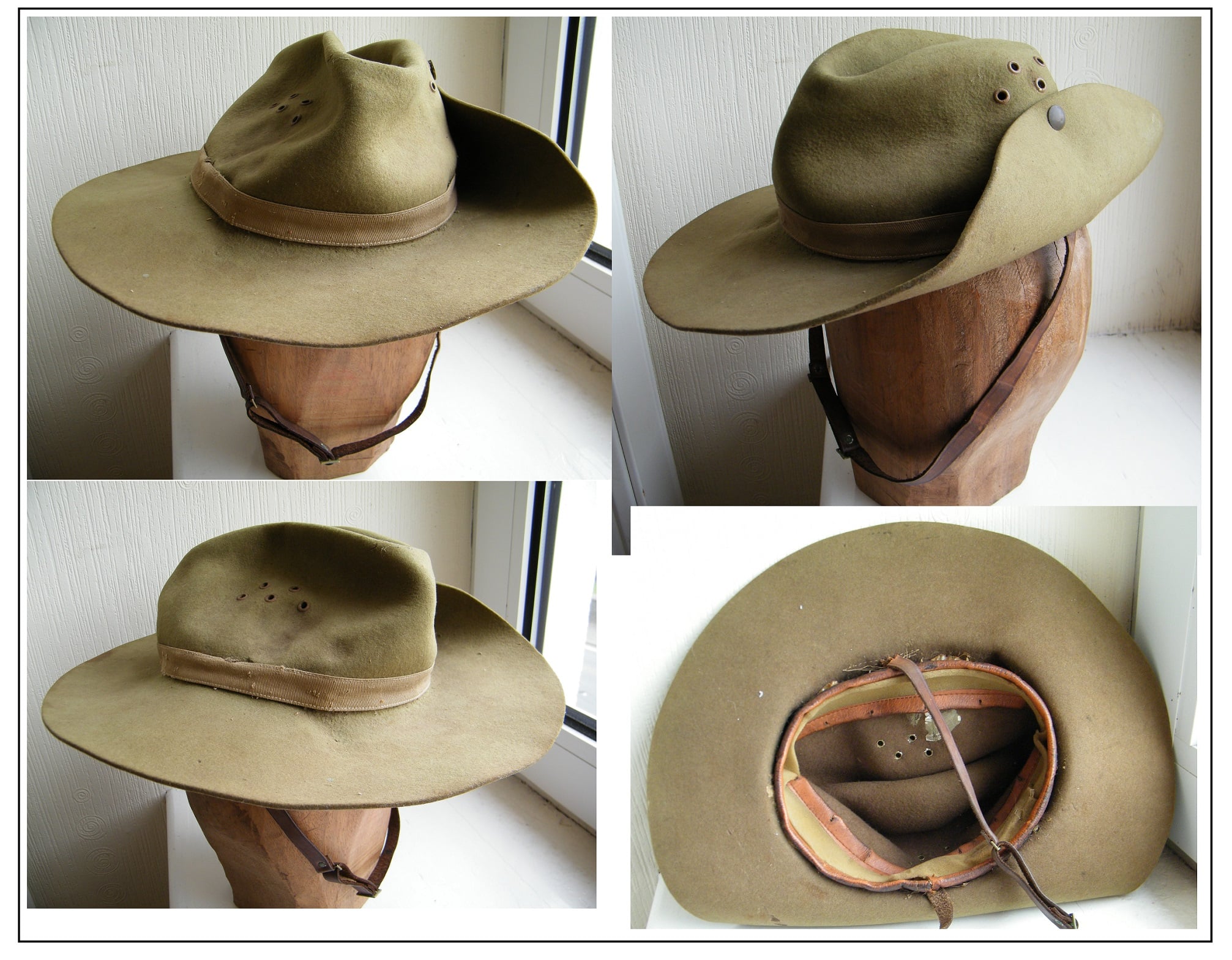 WWII Scottish Slouch Hats - Great Britain: Militaria: Badges, Uniforms ...