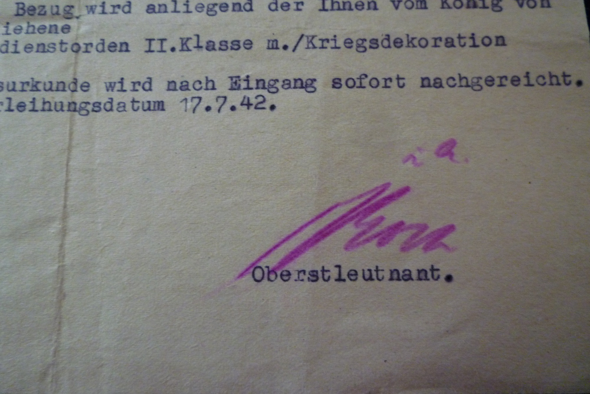 Unidentified WW2 Miscellaneous Signatures - Germany: All Eras ...