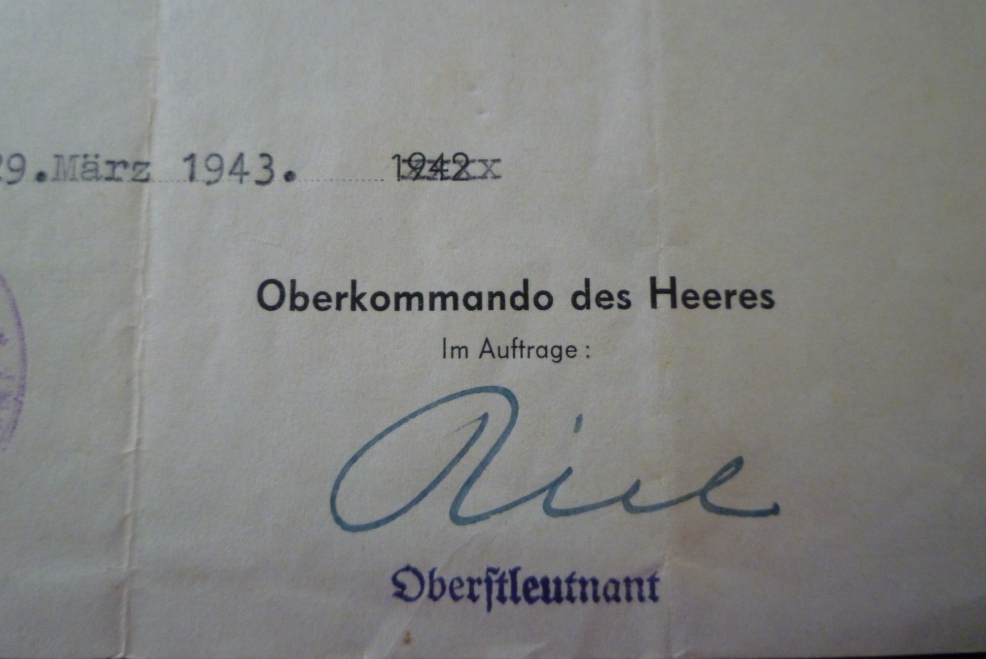 Unidentified WW2 Miscellaneous Signatures - Germany: All Eras ...