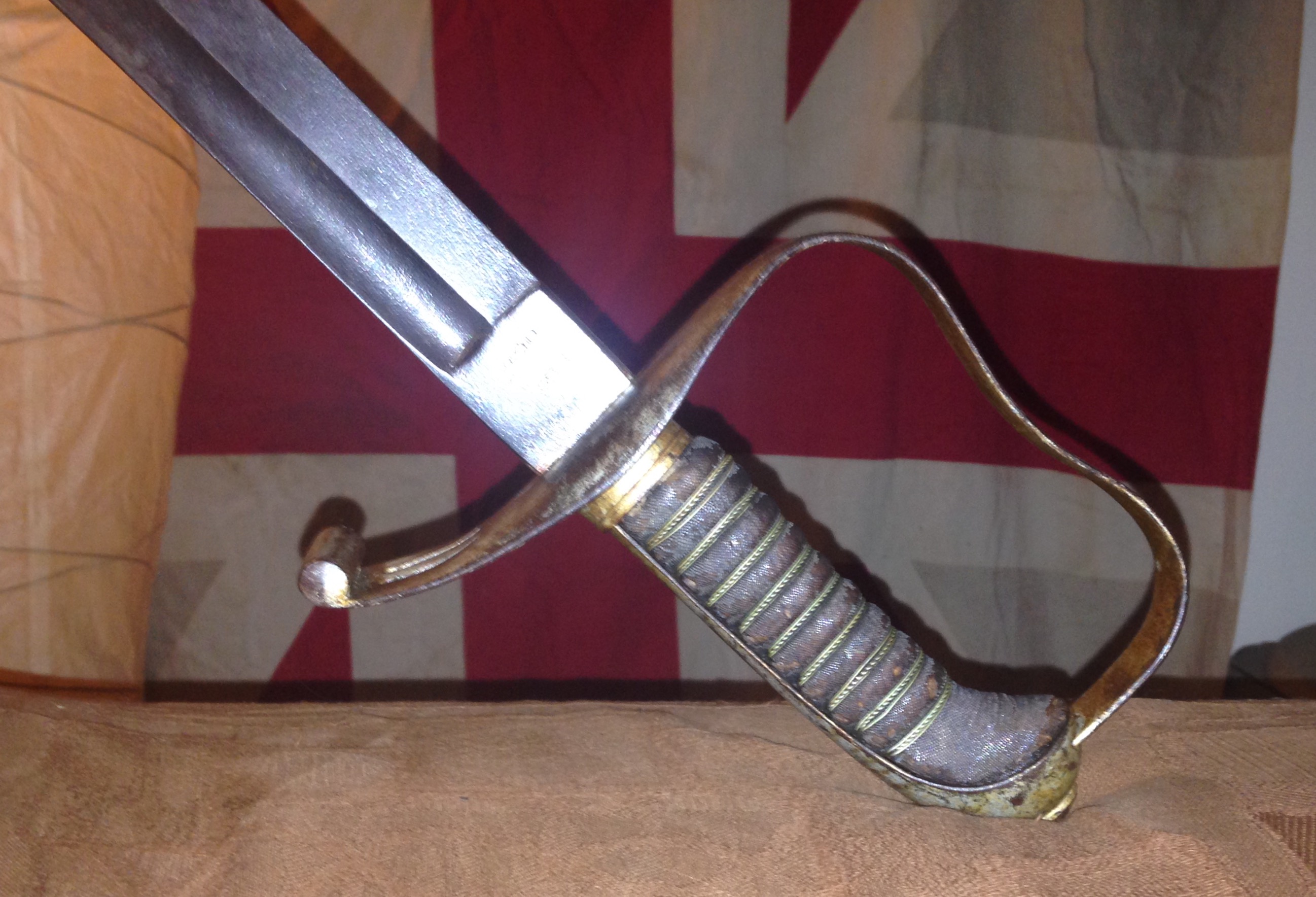 Sword with fish skin handle. Maker marked Vienna? - Austro-Hungarian ...