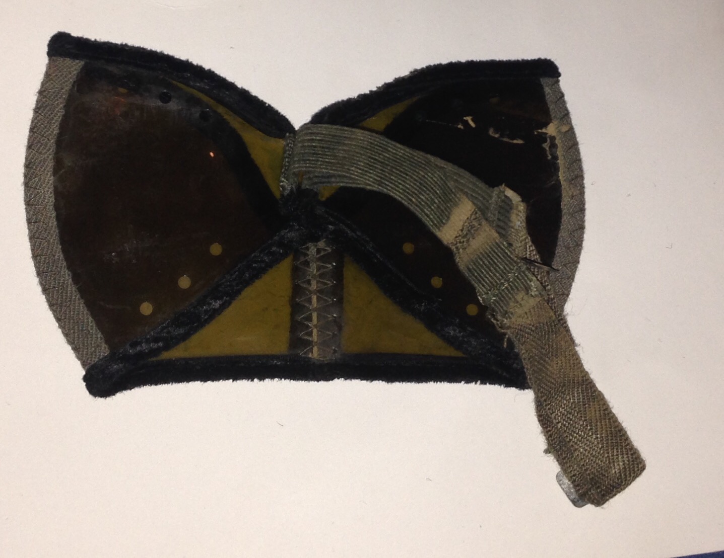 Foldable tinted goggles in cardboard pouch. - Germany: Third Reich ...